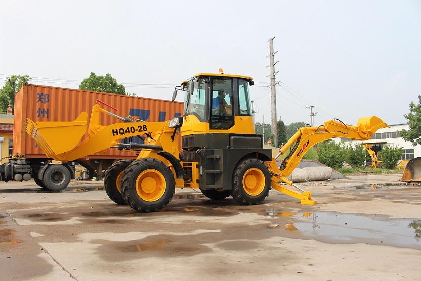 Large Backhoe Loader (HQ40-28) With Cummins Engine