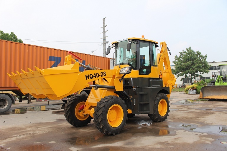 Large Backhoe Loader (HQ40-28) With Cummins Engine