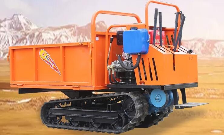 Mini Self loading track dumper with 1.0ton to 5.0ton loading capacity
