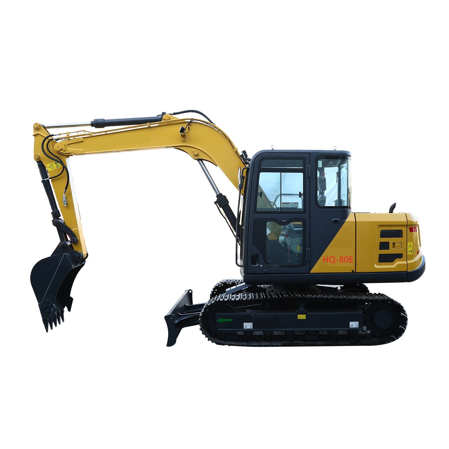 Crawler Excavator HQ80E with Japan Yanmar engine