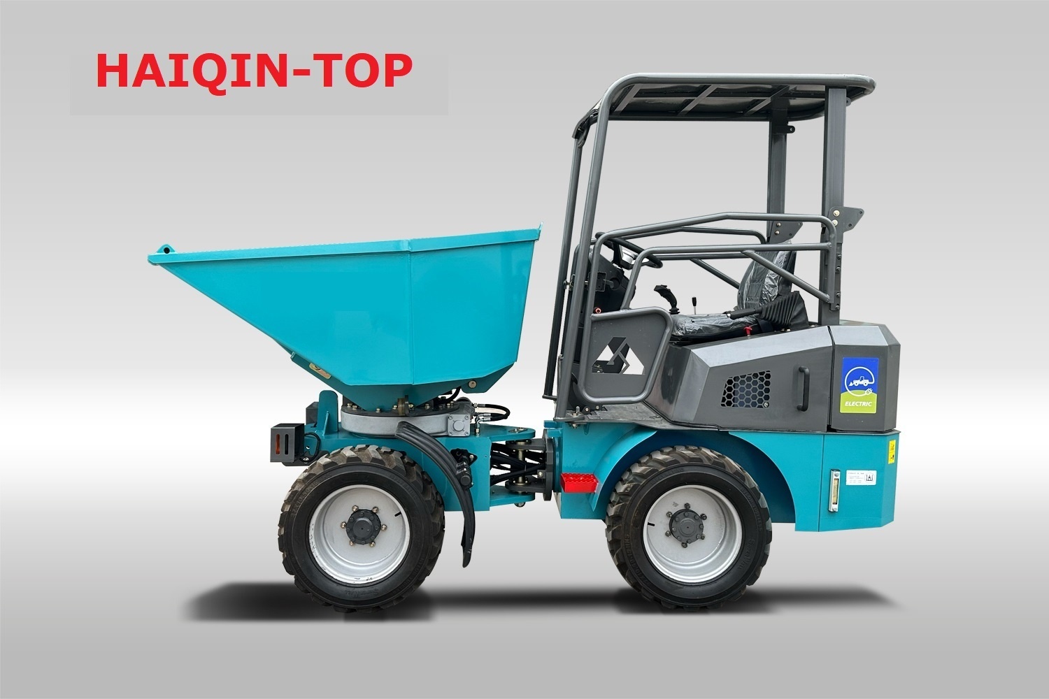 Electric wheel dumper HQ16E with CE, total battery power