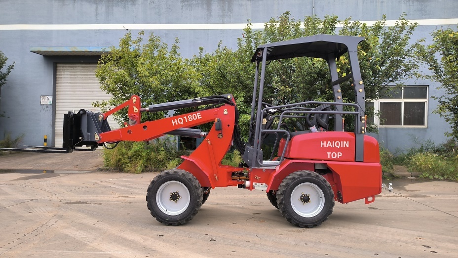 Electric Wheel Loader HQ180E with CE,electric mini wheel loader with ...