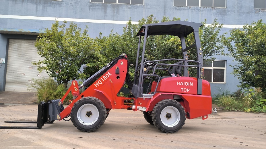 Electric Wheel Loader HQ180E with CE,electric mini wheel loader with ...