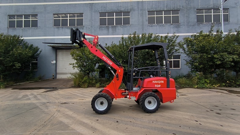 Electric Wheel Loader HQ180E with CE,electric mini wheel loader with ...