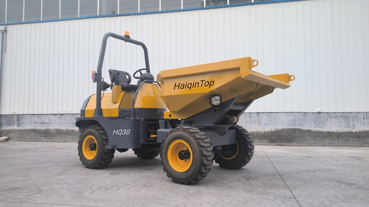 New Small Wheel Dumper HQ30 ,loader dumper truck with CE