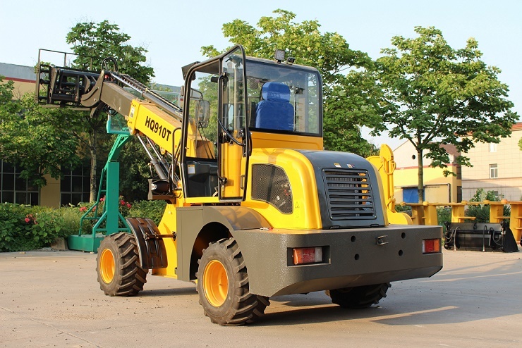 Small Telescopic Loader HQ910T with EPA 4 Engine