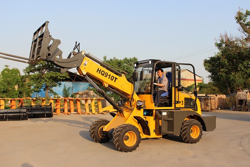 Small Telescopic Loader HQ910T with EPA 4 Engine