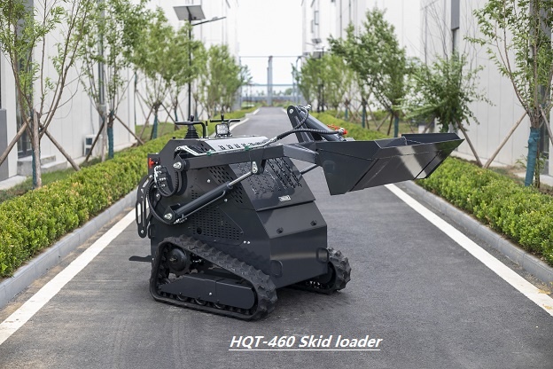 Mini Tracked Skid Loader HQT-460 with CE ,Mini track skid steer loader ...