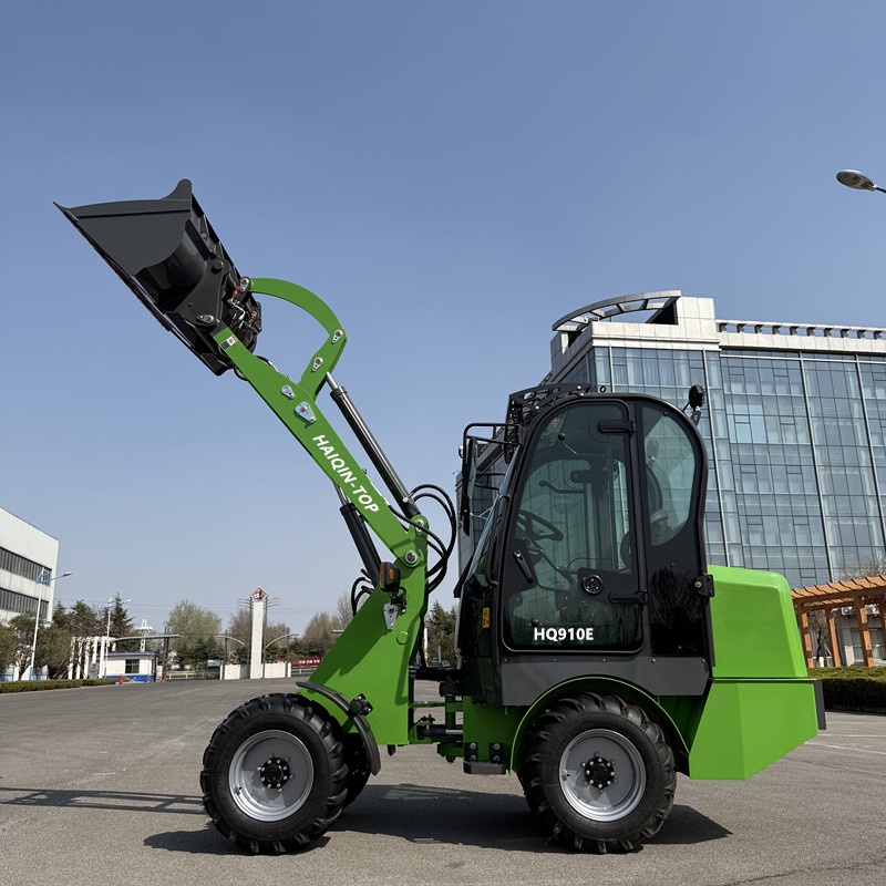 Electric wheel loader with CE, mini wheel electric loader with total ...