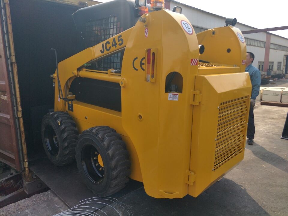 skid steer loader, skid loader, monkey loader