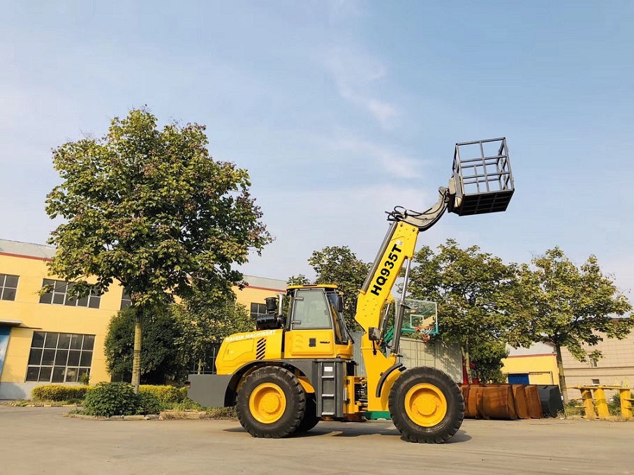 Large Telescopic loader,telehandler HQ935T with Cummins Engine