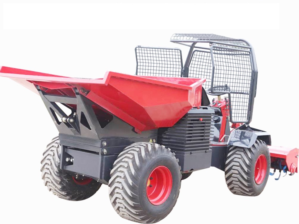 All terrain wheel dumper