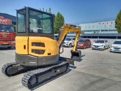 4ton Tailless Crawler Excavator HQ40 with CE, 4.0 Ton Track Excavator ...