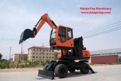 Mobile Material Handler with Lift Cabin ,material handling loader excavator